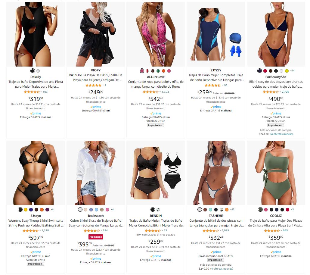 Trajes De Baño Sexis Tatahuané 3352